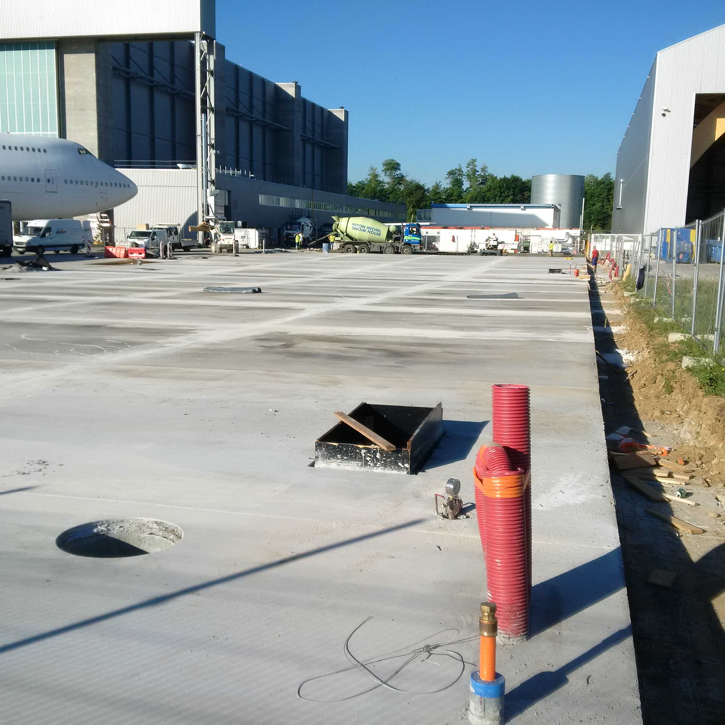 Extension de Tarmac – Jet Aviation - OTE Ingénierie